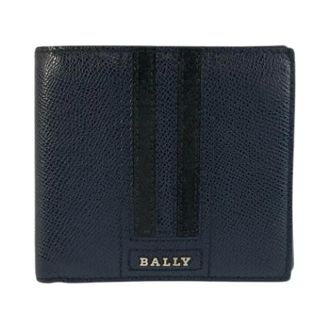 Bally Portefeuille Bifold Pre-owned - Homme - Pre-owned - Bleu - Taille: ONE Size