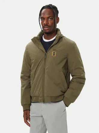 Aeronautica Aeronautica Militare &Uuml;bergangsjacke 262AB3084UCT04374 Khakifarben Regular Fit
