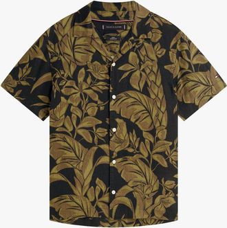 Tommy Hilfiger Chemise droite &agrave; motif floral en lin