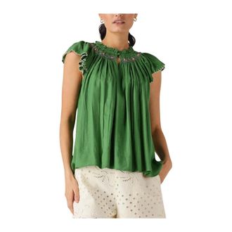 Louizon Damen, Blusen & Hemden, Gr&uuml;n, XSGr&ouml;&szlig;e