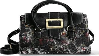 Laura Vita Sac à main femme Flou, La couleur:noir