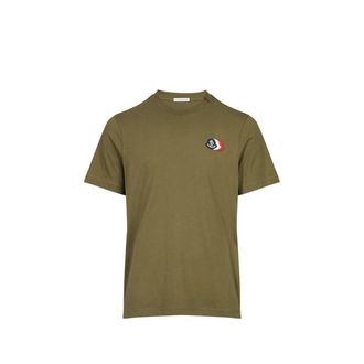 Moncler T-shirt droit &agrave; logo en coton
