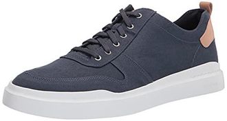 Cole Haan Homme Grandpro Rally Canvas Court Sneakers Basket, Blue, 45 1/3 EU