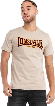 Lonsdale Herren T-Shirt CLASSIC schmale Passform, Sand, XXL