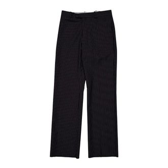 Ferragamo Pantalon en laine taille haute - Homme - Pantalons - Beige - Taille: L