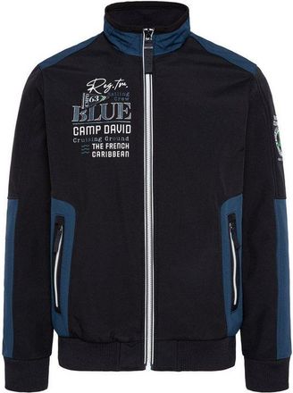 Camp David Softshelljacke mit Stehkragen