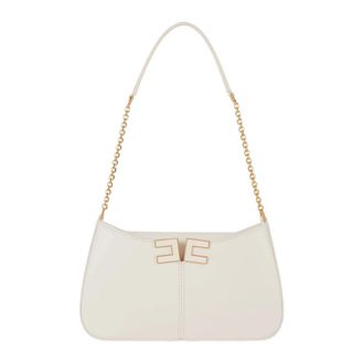 Elisabetta Franchi Femme, Sacs, Blanc, Taille: ONE Size Sacs &agrave; &eacute;paule