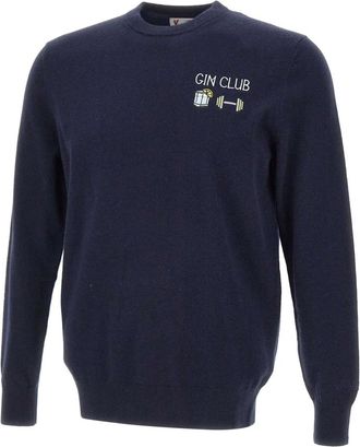 MC2 Saint Barth Homme, Pulls, Bleu, Taille: S Heron Gin Club61 To Après Ski Sweater