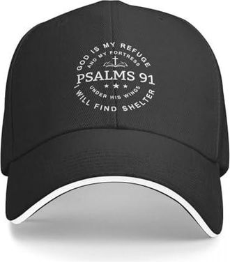 Generic Casquette de baseball tendance Gateway Psaum 91 pour homme et femme - Casquette de soleil ISM formelle pour entra&icirc;nement formel - Cadeau