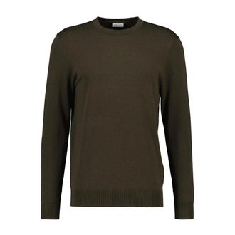 Profuomo Rundhals-Strickware - - Knitwear - Herren - Gr&uuml;n - L