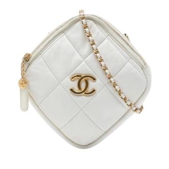 Chanel Sac bandouli&egrave;re vintage Pre-owned - Femme - Pre-owned - Blanc - Taille: ONE Size