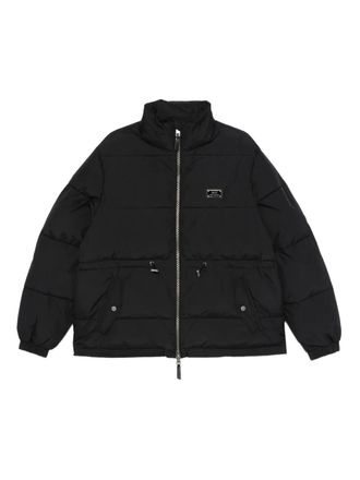 Ksubi doudoune &agrave; taille cintr&eacute;e - Noir