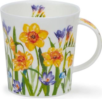 Dunoon Becher Lomond Floral Dance Daffodil - 0,32l