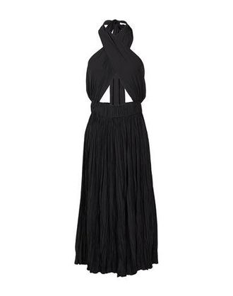 8 by YOOX CRINKLED CROSS-FRONT DRESS