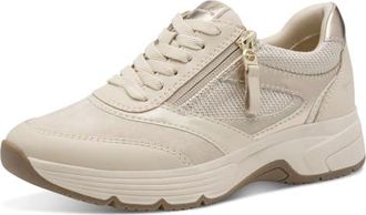 Tamaris Femme Comfort Sneaker Low Basket, Ivory Comb, 41 EU