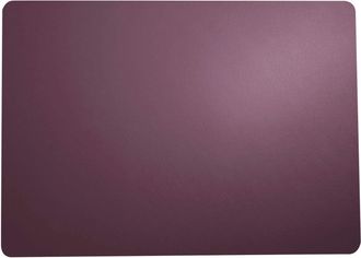 ASA Selection ASA Leder Tischset, Plum 46 x 33 cm, Lederoptik (6 St&uuml;ck)