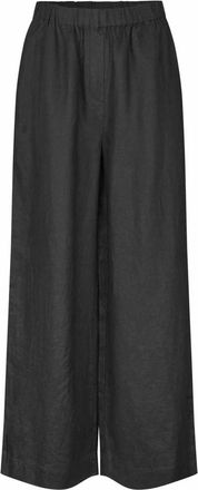 Masai Femme, Pantalons, Noir, Taille: 38 FR Pantalon Cropped Large