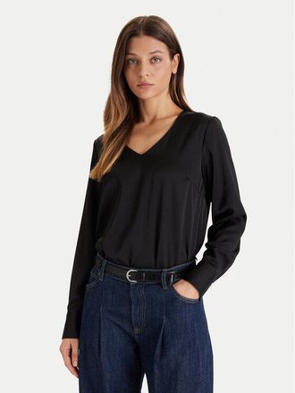 Only Bluse Mika 15361191 Schwarz Regular Fit