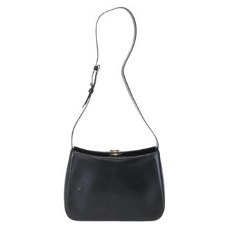 Ferragamo Sac bandouli&egrave;re en cuir Pre-owned - Femme - Pre-owned - Noir - Taille: ONE Size