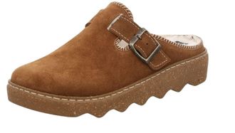 Rohde Damen, Frauen, Hausschuhe,warm gefüttert,verbandschuhe,therapieschuhe,Klett-Hausschuhe,Cuoio,40 EU / 6.5 UK