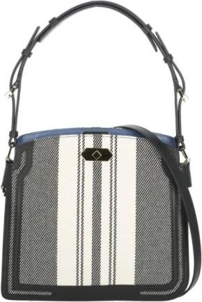 Lanvin Femme, Sacs, Multicolore, Taille: ONE Size Sac bandouli&egrave;re en cuir et tissu
