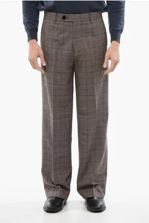 AllSaints Checked Loose Fit HOBART Pants size 33