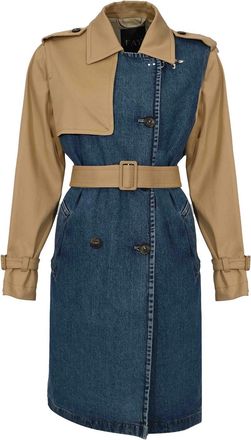 Fay Trench-Coat - Bleu