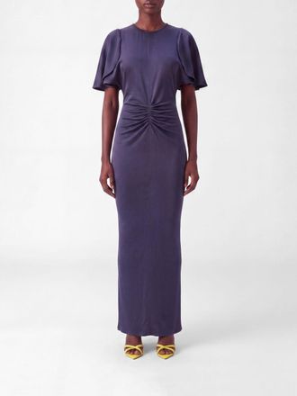 Victoria Beckham Kleid Damen Farbe Violett