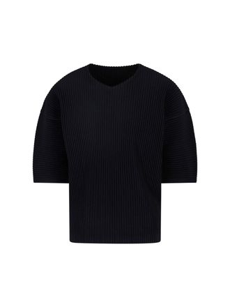 Homme Pliss&eacute; Issey Miyake Pleated T-Shirt