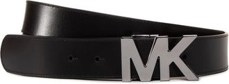 Michael Kors Herreng&uuml;rtel MICHAEL Michael Kors 34Mm Ctfr Mk Buckle Belt 39H9LBLY1U Schwarz