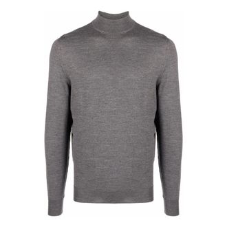 Drumohr Merino-Woll-Rollkragenpullover - - Knitwear - Herren - Grau - S