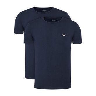 Emporio Armani T-Shirt-Set EM000391 AF14132 MB143 Dunkelblau Regular Fit