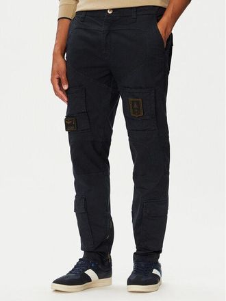 Aeronautica Aeronautica Militare Cargohose 262PA1387UCT01493 Dunkelblau Regular Fit