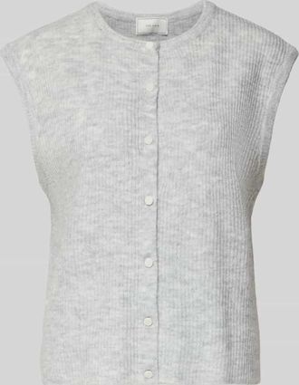 Neo Noir Loose Fit Strickweste mit Knopfleiste Modell Everest