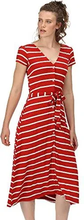 Regatta Maisyn Robe, Bleu Marine/Blanc ray&eacute;, 42 Femme