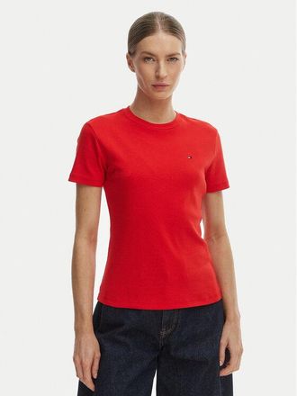 Tommy Hilfiger T-Shirt New Cody WW0WW40587 Orange Slim Fit