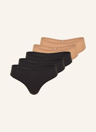 SKIMS Skims 5er-Pack String Fits Everybody schwarz