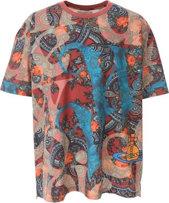 Vivienne Westwood Homme, Tops, Multicolore, Taille: M Oversized Tshirt