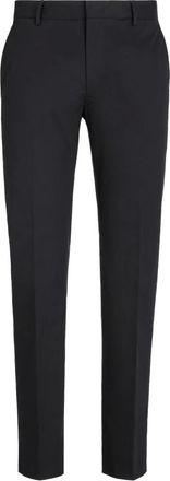 Ermenegildo Zegna Homme, Pantalons, Noir, Taille: 2XL Pantalon en coton stretch