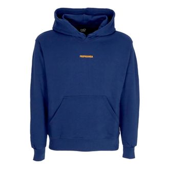 PROPAGANDA Ribs Hood Sweatshirt - - Sweatshirts & Hoodies - Herren - Blau - S