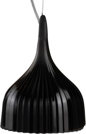 Kartell È, Hängelampen, Schwarz Deckende Farben