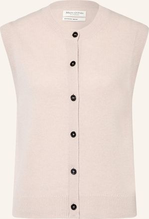 Marc O'Polo Marc Opolo Strickweste Aus Merinowolle beige
