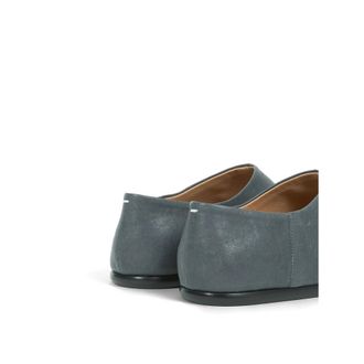Maison Margiela Split-Toe Lambskin Loafer - Grey