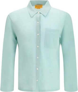 Guest In Residence Femme, Blouses et Chemises, Bleu, Taille: 38 FR Chemise &agrave; motifs cachemire