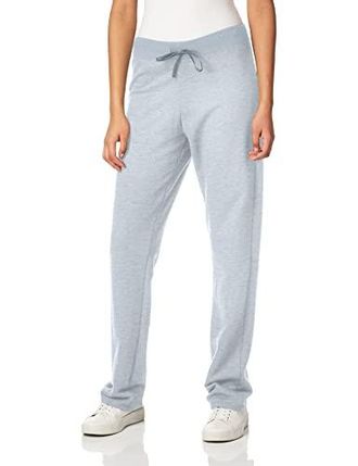 Fruit Of The Loom Fruit of The Loom Womens Essentials Live in Open Bottom Pant, Athletic Heather, Medium