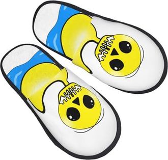 Generic Chaussons Femme Homme Canard DHalloween Chaussons Confort Lavable Chaude Pantoufles, Pour Int&eacute;rieur Ext&eacute;rieur, F&ecirc;te, Femmes, L