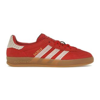 adidas Femme, Chaussures, Rouge, Taille: 38 2/3 EU Gazelle Indoor