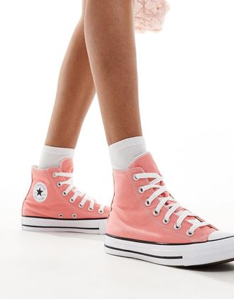 Converse Chuck Taylor - Baskets montantes - Rose taffy