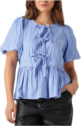 Notre-V Damen, Blusen & Hemden, Blau, XSGr&ouml;&szlig;e