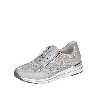 Remonte Femme Basket, Ice Perlcloud Bianco 40 Gris Clair, 41 EU